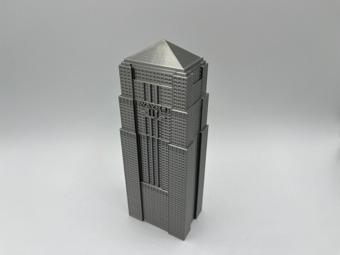 Wayne Tower Model- 3D Printed - Etsy