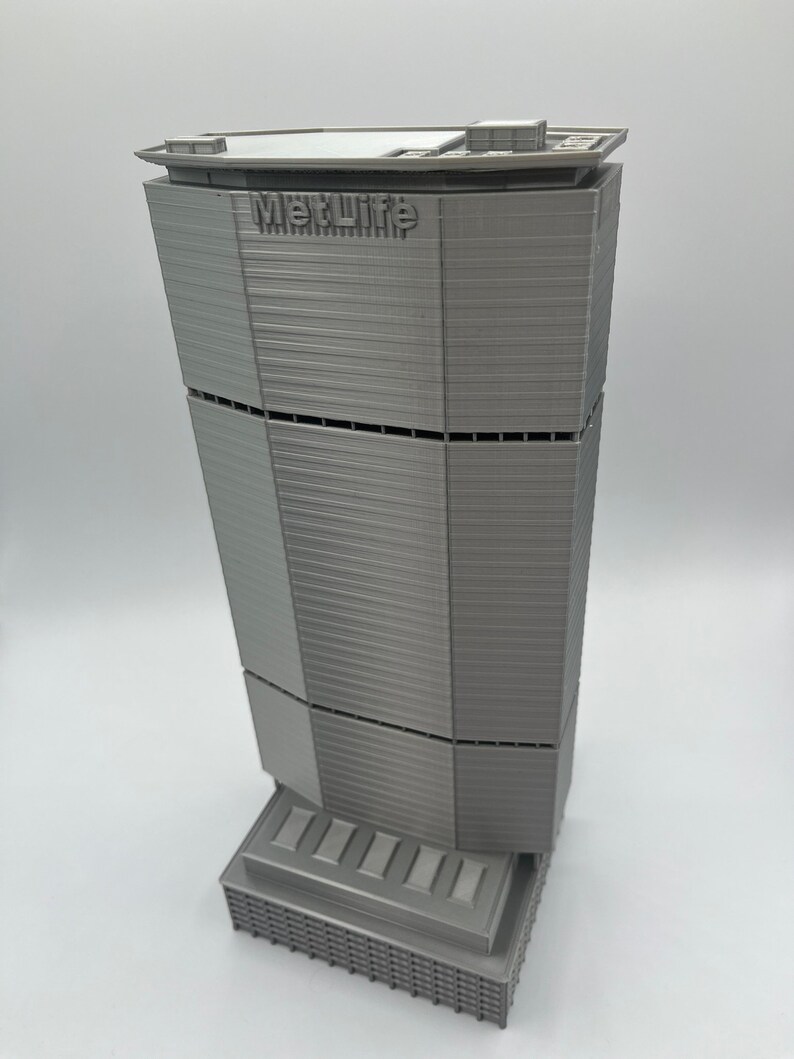 Metlife Building Model- 3D Printed - Etsy