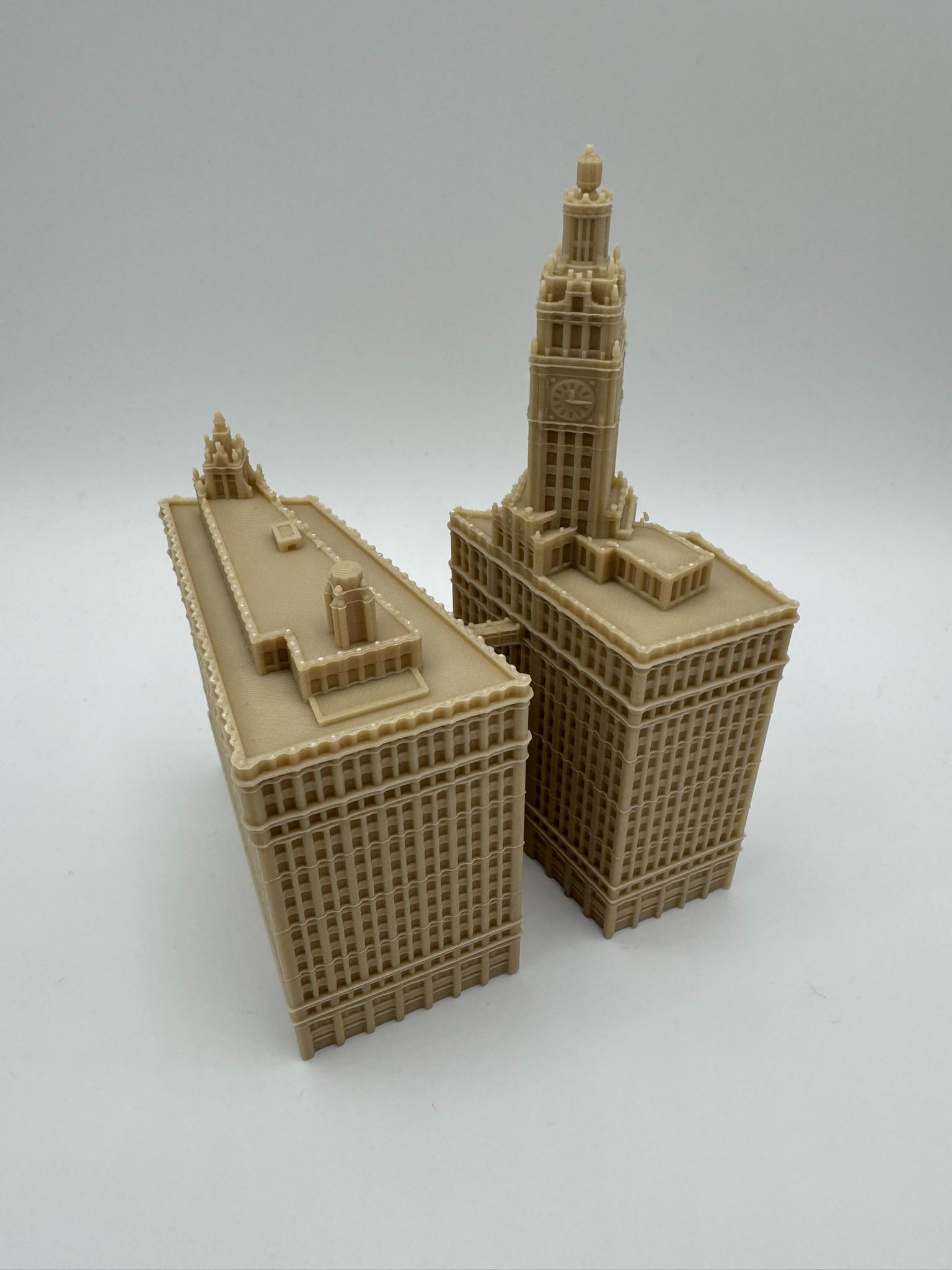 Wrigley Building Model- 3D Printed - Etsy
