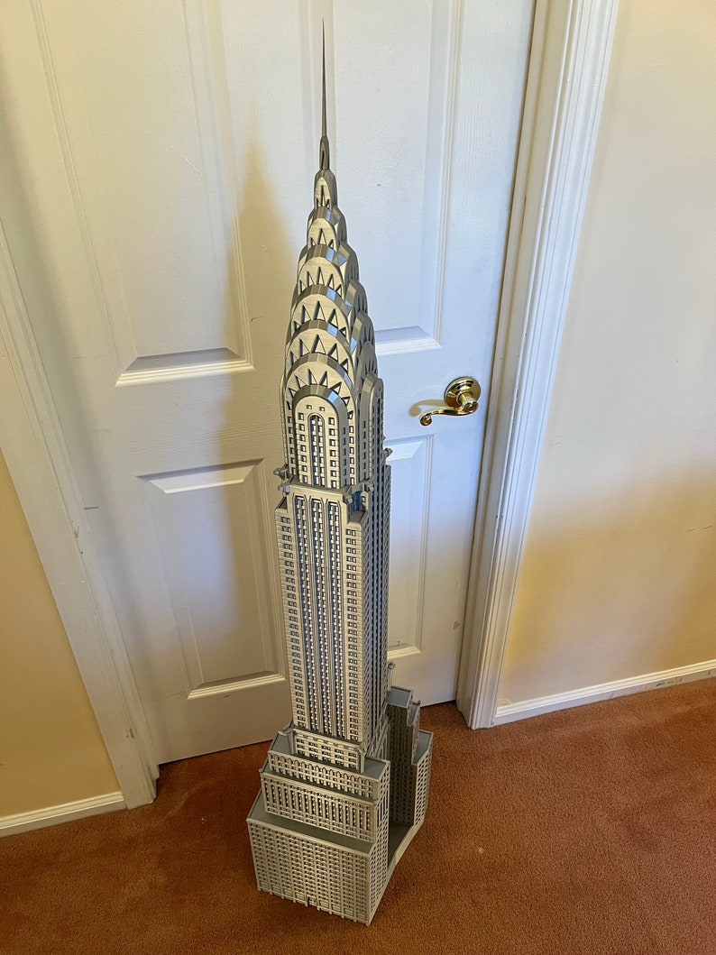 Extra Large Chrysler Building Model- 3D Printed - Etsy