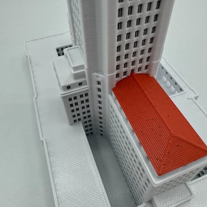 LA City Hall Model- 3D Printed Full Color - Etsy