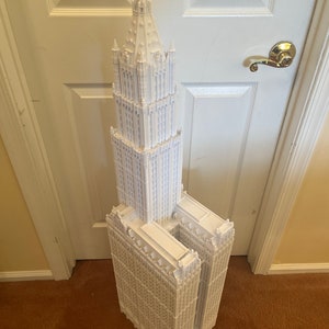 Extra Large Woolworth Building Model- 3D Printed - Etsy