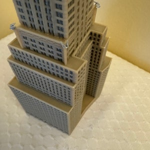 Chrysler Building Model- 3D Printed Full Color - Etsy