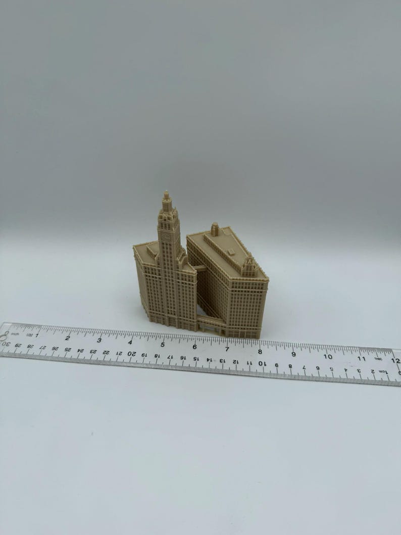 Wrigley Building Model- 3D Printed - Etsy