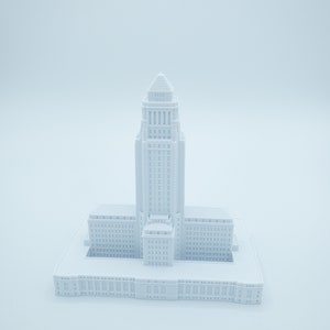 LA City Hall Model- 3D Printed - Etsy