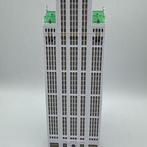 Woolworth Building Model- 3D Printed Full Color - Etsy