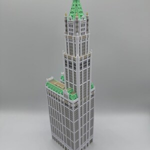 Woolworth Building Model- 3D Printed Full Color - Etsy