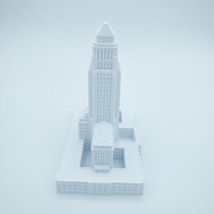 LA City Hall Model- 3D Printed - Etsy