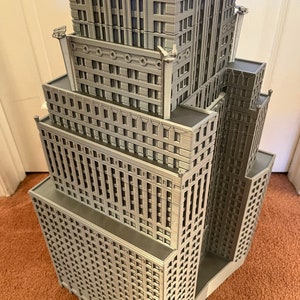 Extra Large Chrysler Building Model- 3D Printed - Etsy