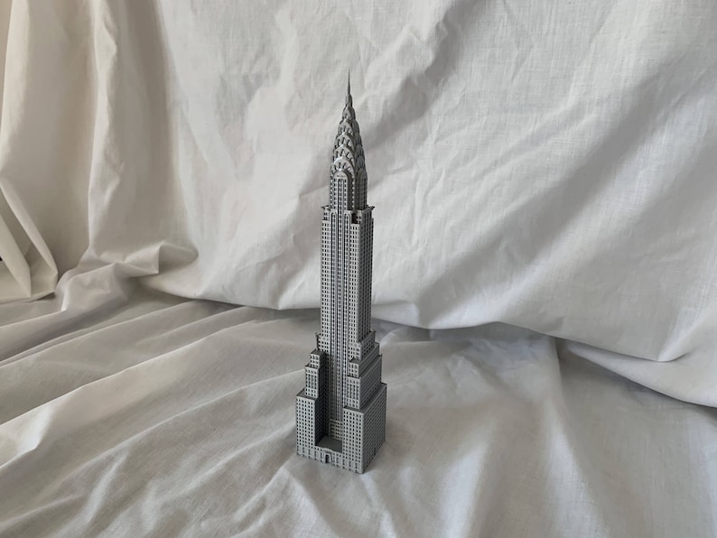 Chrysler Building Model 3D Printed - Etsy