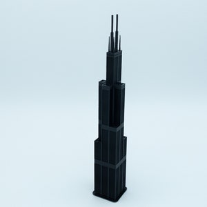 Sears Tower Model 3D Printed | Etsy