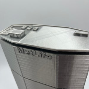 Metlife Building Model- 3D Printed - Etsy