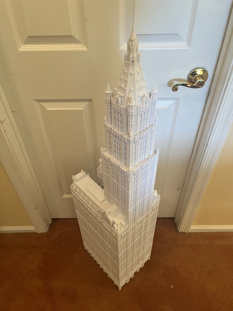 Extra Large Woolworth Building Model- 3D Printed - Etsy