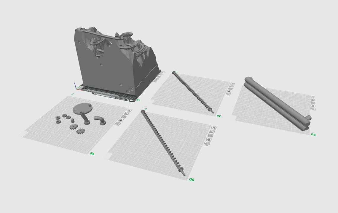 Marble Mountain Model Digital STL Files for 3D Printing - Etsy