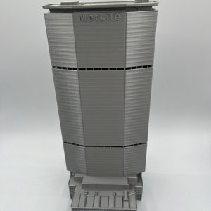 Metlife Building Model- 3D Printed - Etsy