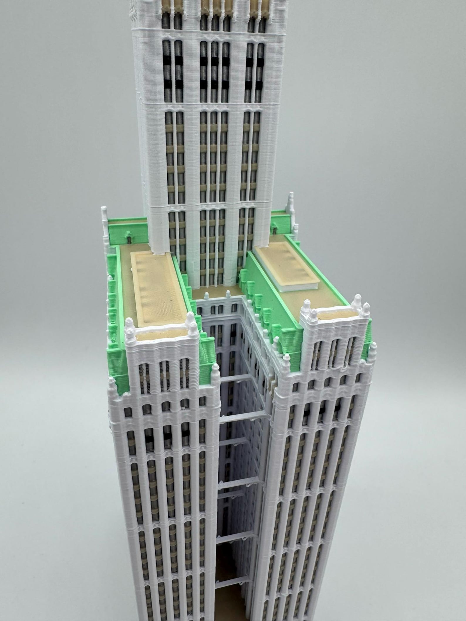 Woolworth Building Model- 3D Printed Full Color - Etsy