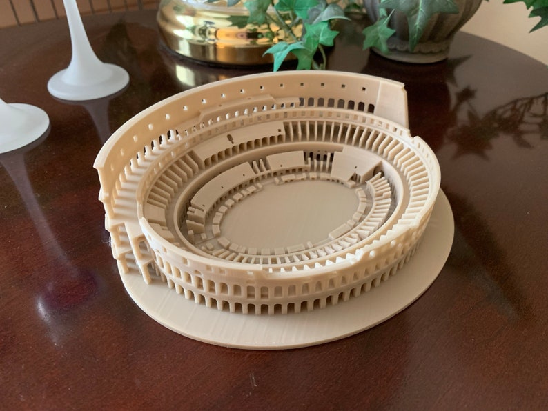 Roman Colosseum Model- 3D Printed - Etsy