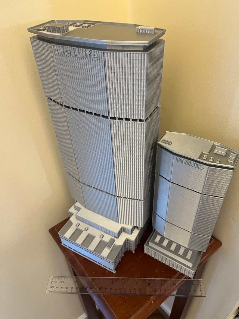 Metlife Building Model- 3D Printed - Etsy