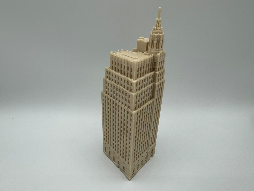 National American Bank Building Model- 3D Printed - Etsy