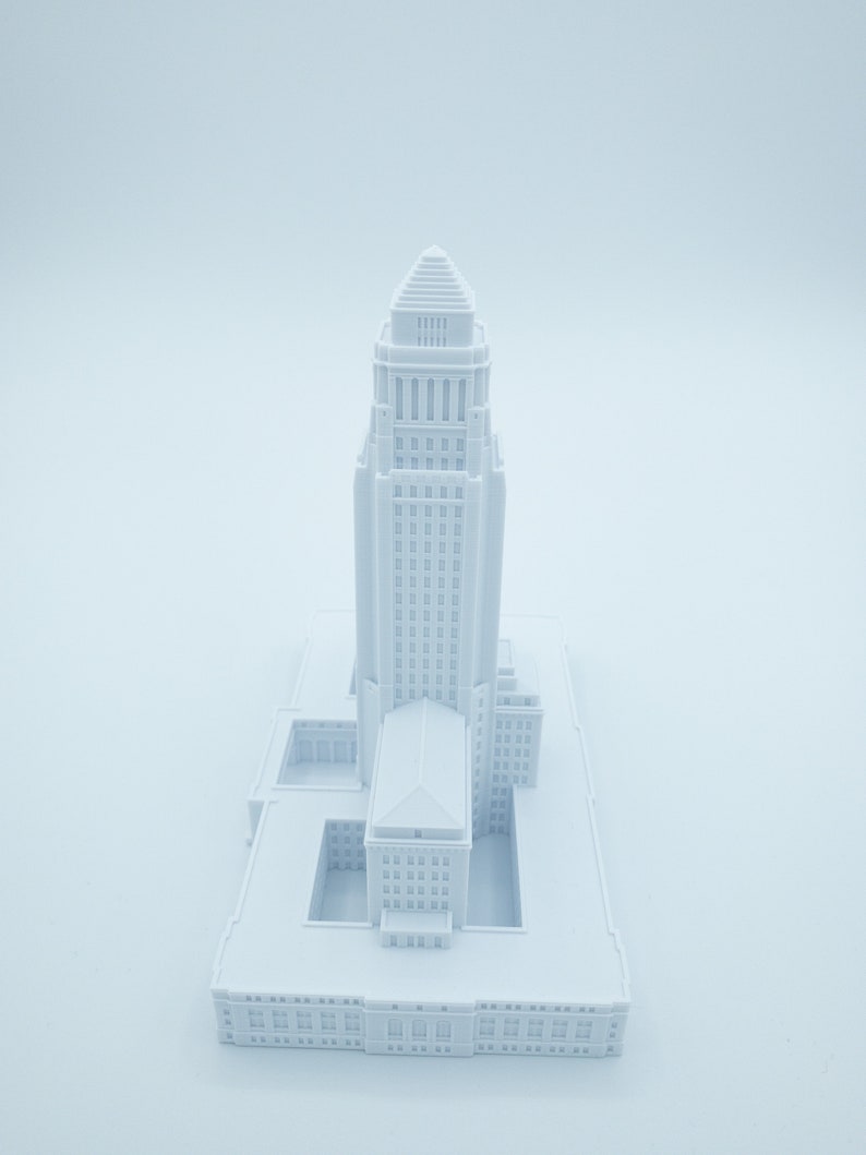 LA City Hall Model 3D Printed | Etsy