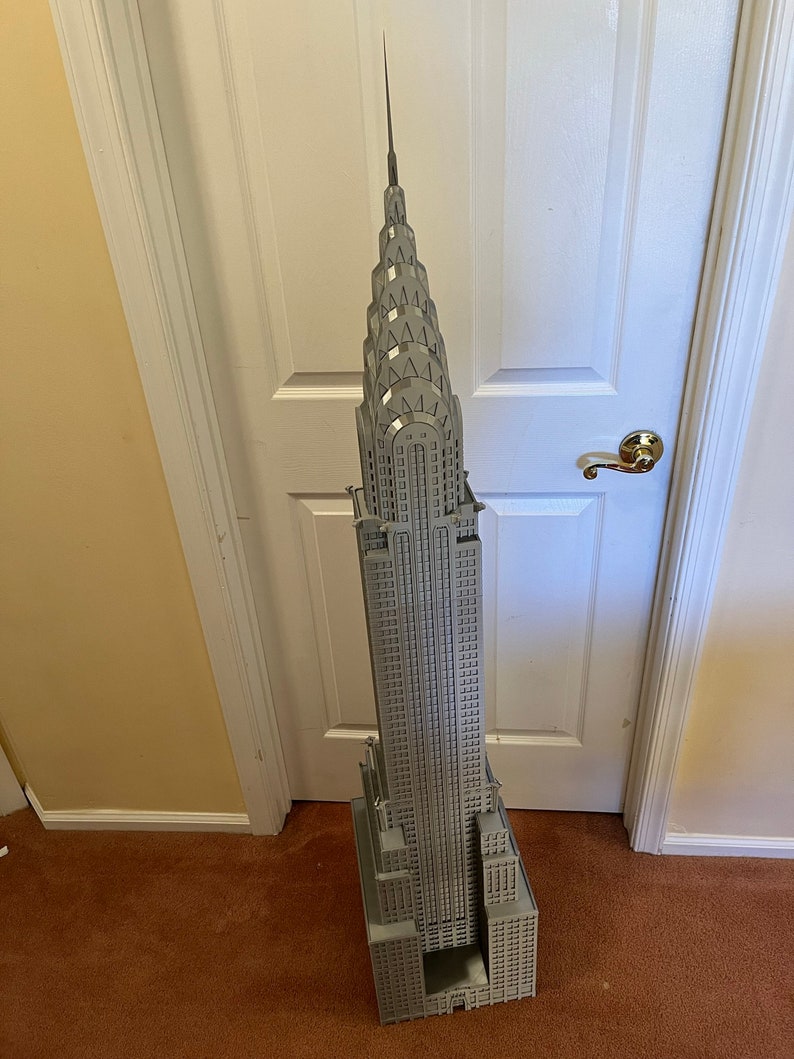 Extra Large Chrysler Building Model- 3D Printed - Etsy