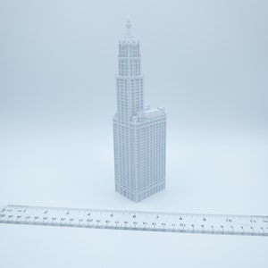 Woolworth Building Model- 3D Printed - Etsy Canada