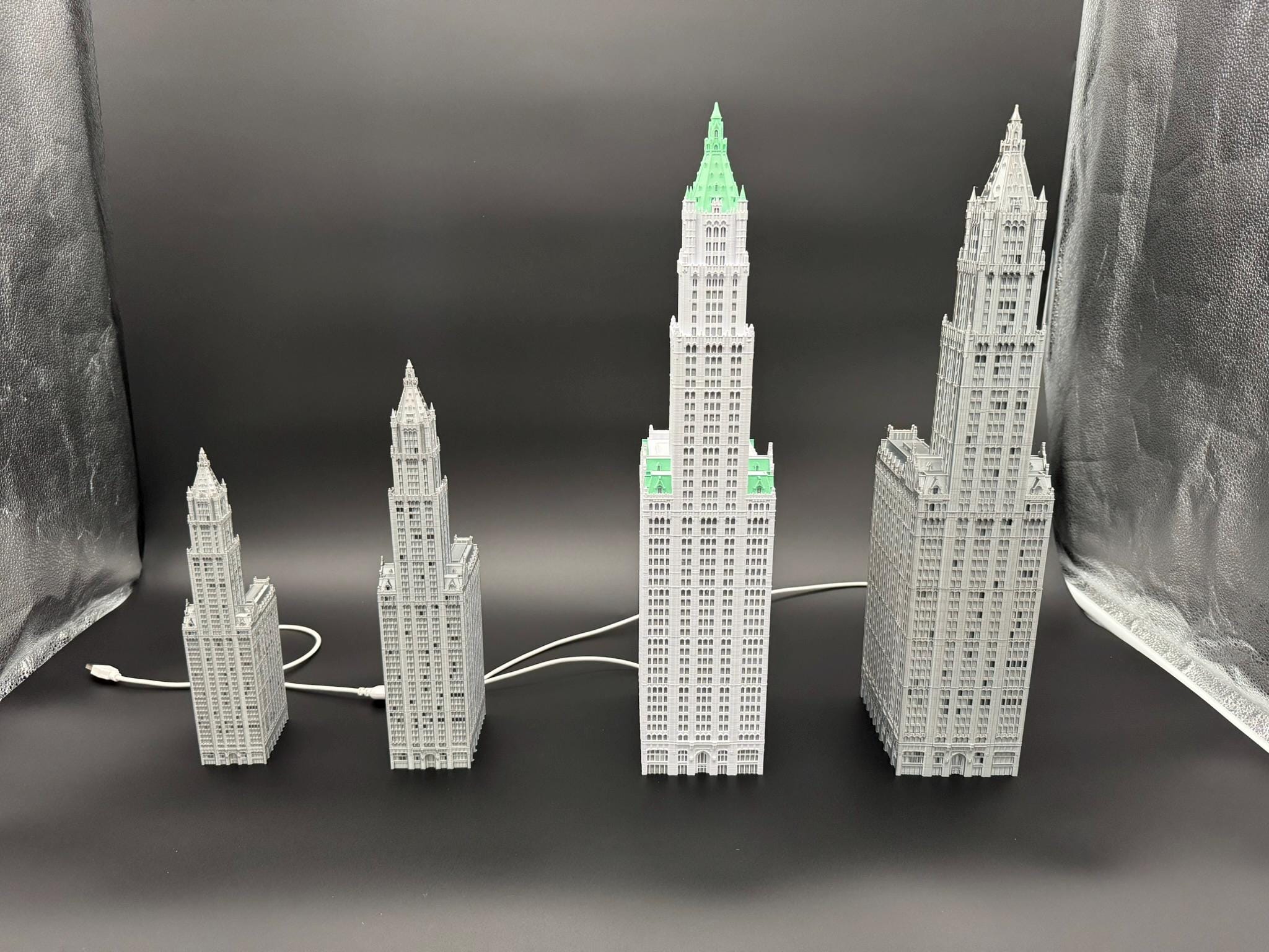 Woolworth Building Light up Model- 3D Printed - Etsy