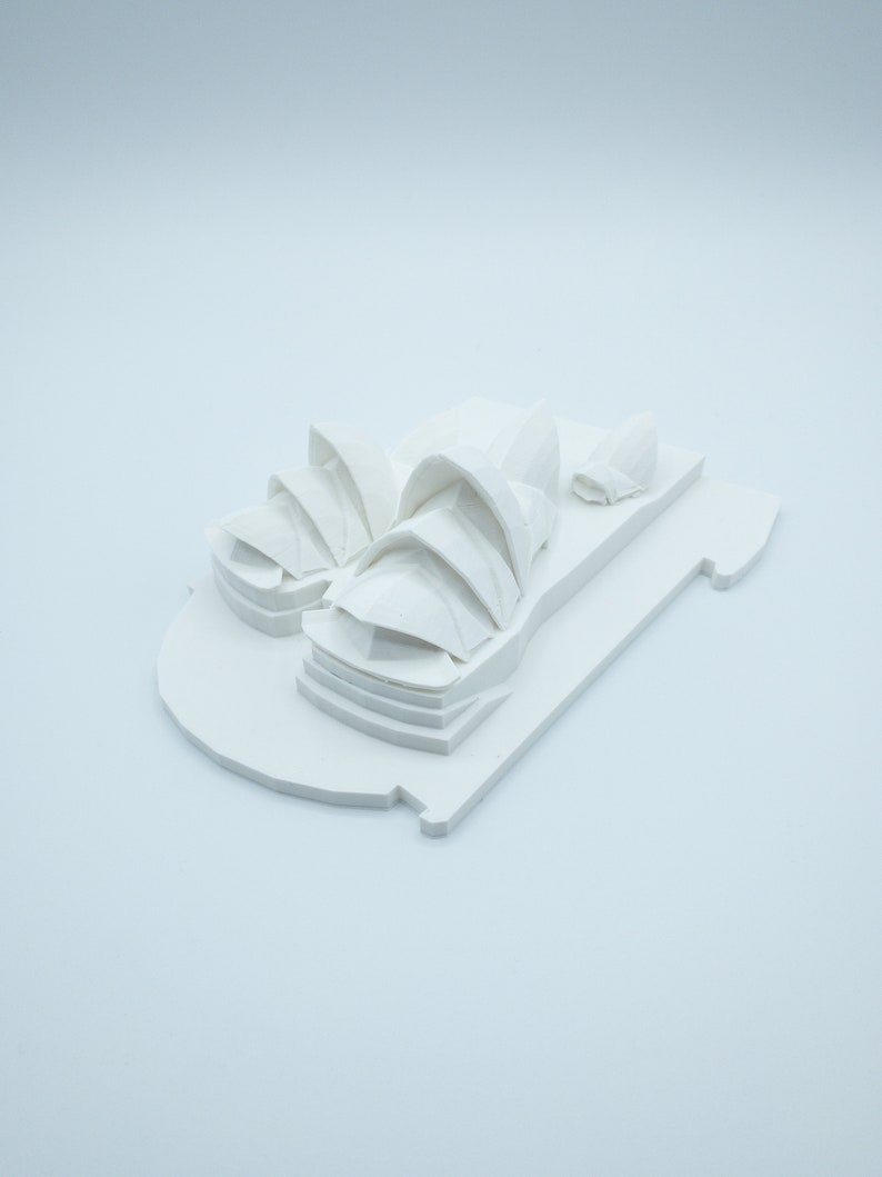 Sydney Opera House Model 3D Printed | Etsy