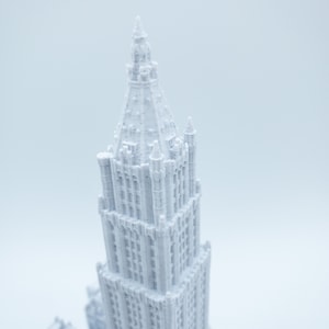 Woolworth Building Model- 3D Printed - Etsy Canada