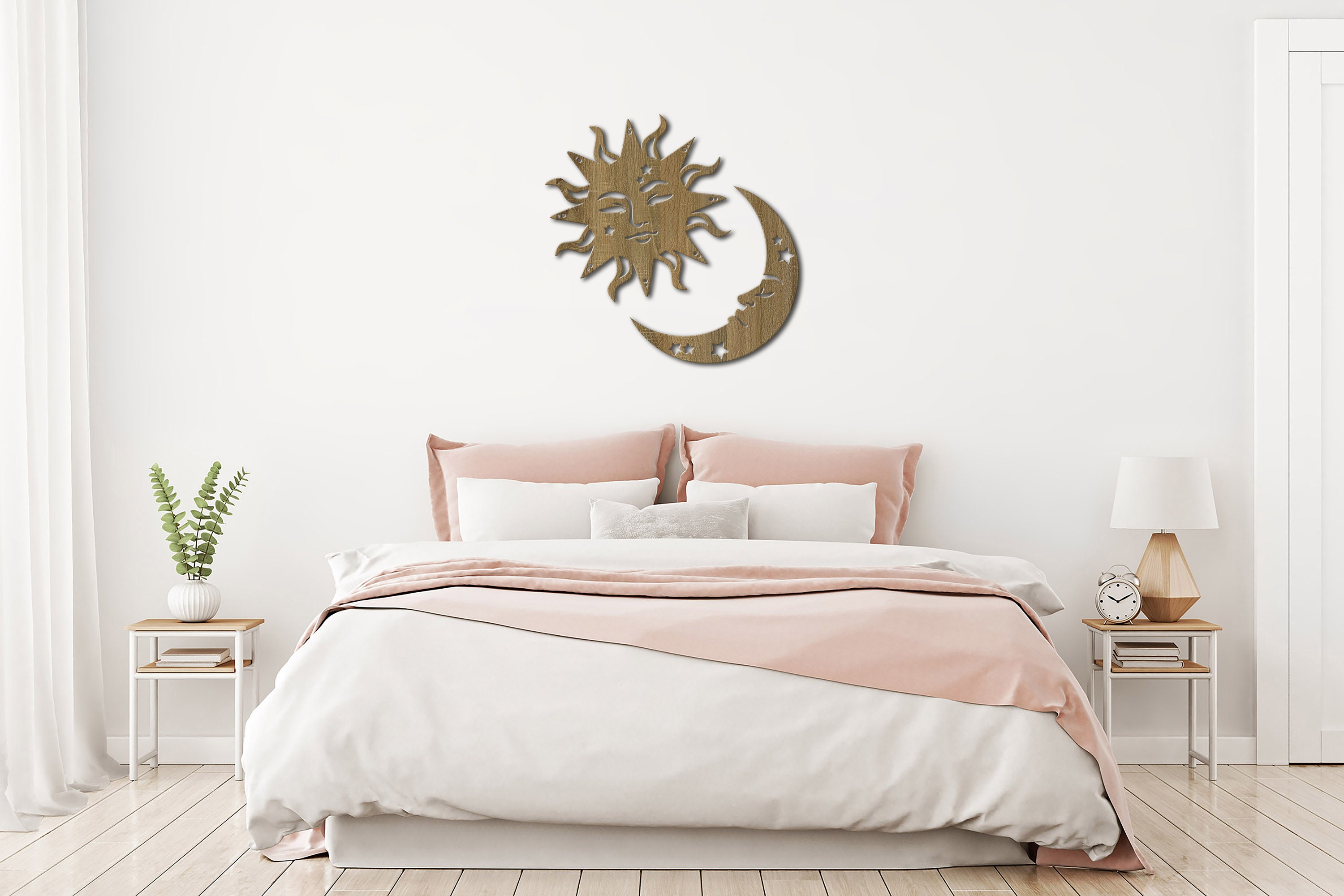 Sun and moon wall art Sun and moon wall decor Sun and moon | Etsy