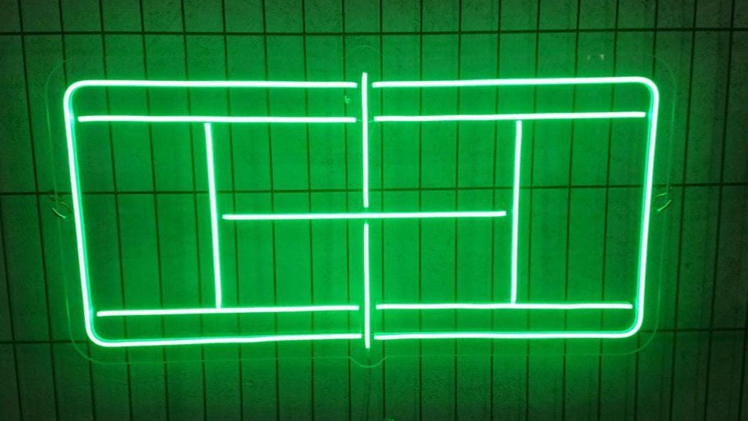Tennis Court Neon Sign, Tennis Led Sign, Tennis Field Neon Sign, Tennis ...