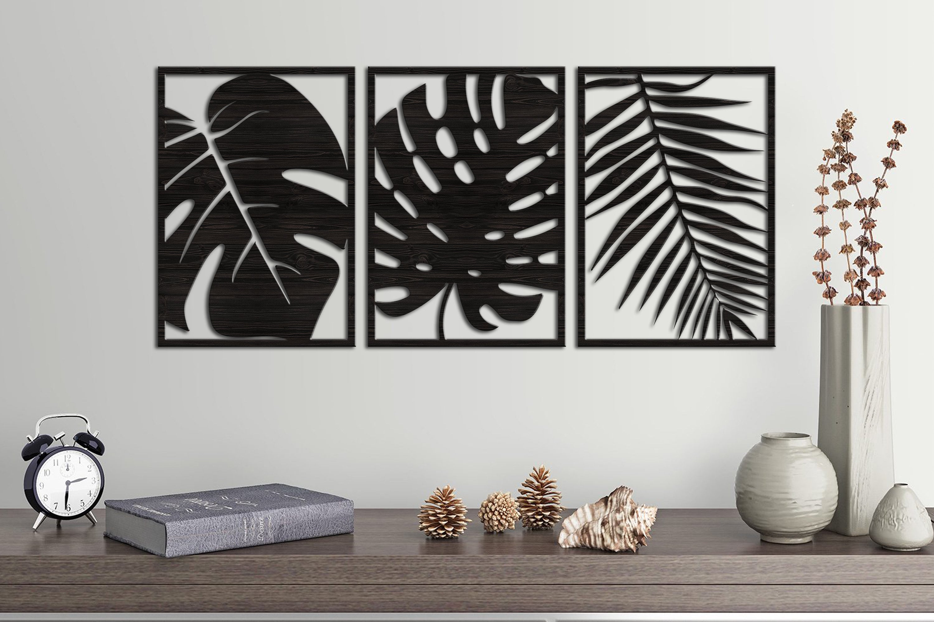 Monstera Wall Art Monstera Wall Decor Monstera Wood Decor - Etsy