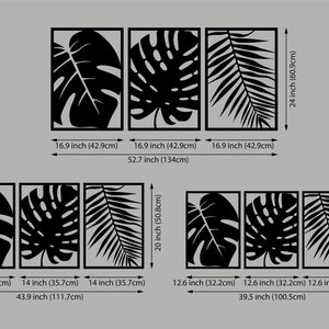 Monstera Wall Art, Monstera Wall Decor, Monstera Wood Decor, Monstera ...