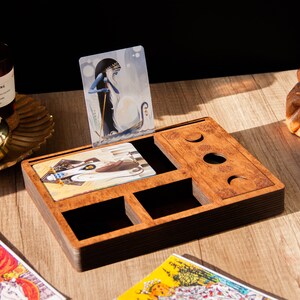 Tarot Deck Case Oracle Box Tarot Cards Storage Tarot Wooden - Etsy