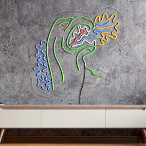 Godzilla Neon Sign, Godzilla Led Sign, Dinosaur Neon Sign, Movie Neon ...