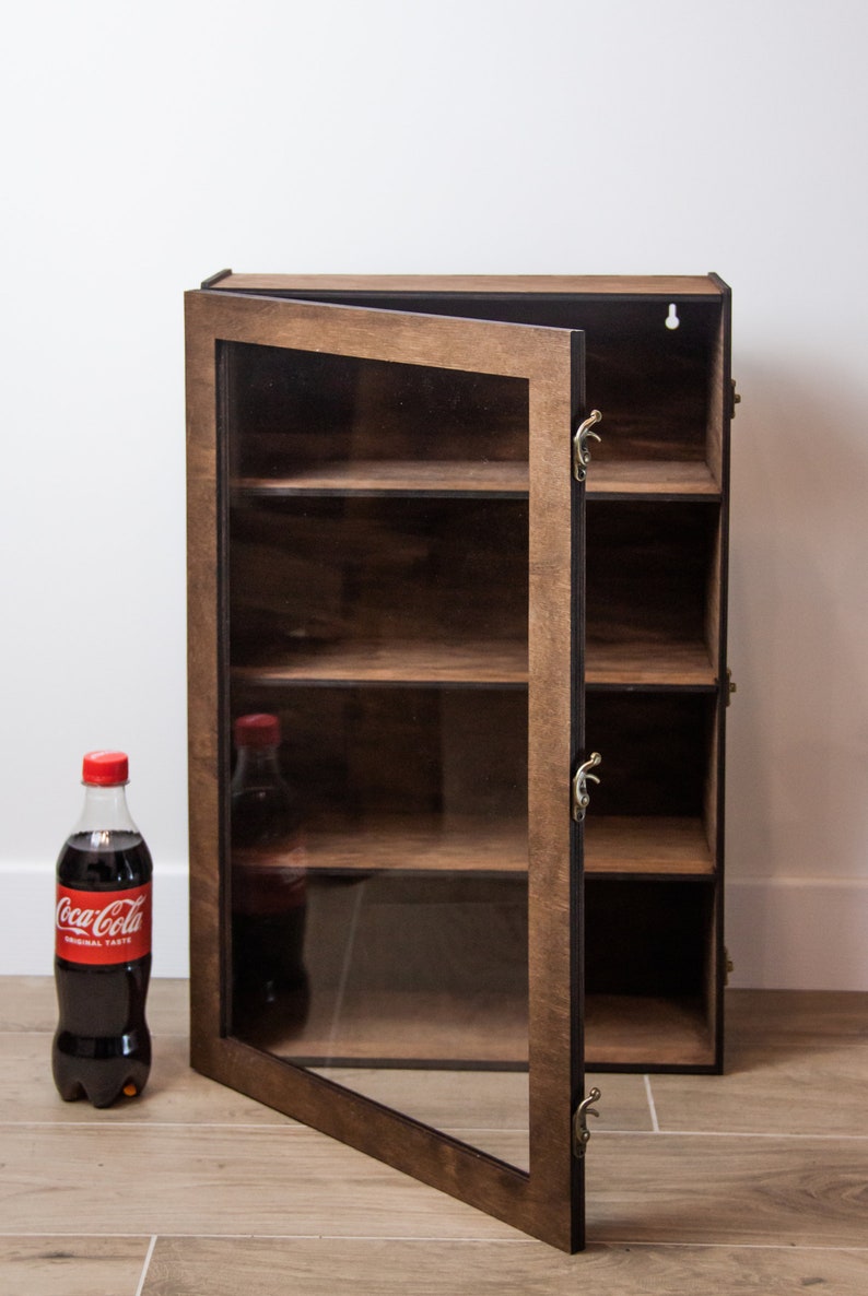 Shot Glass Display With Door, Shot Glass Shelf, Shot Glass Display Wall ...