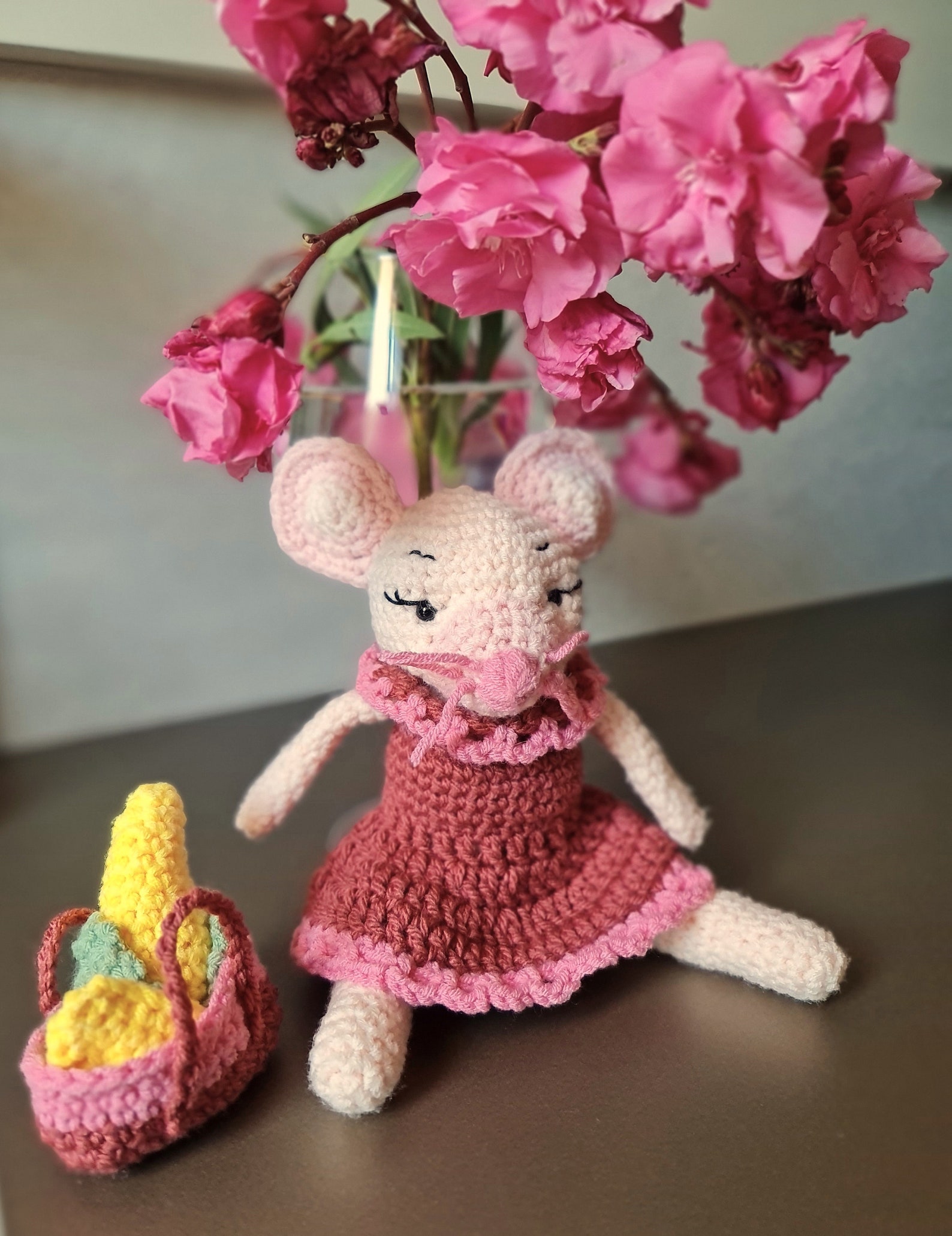 Mouse Amigurumi Crochet Pattern Mice Toy PDF Tutorial in Italian and ...