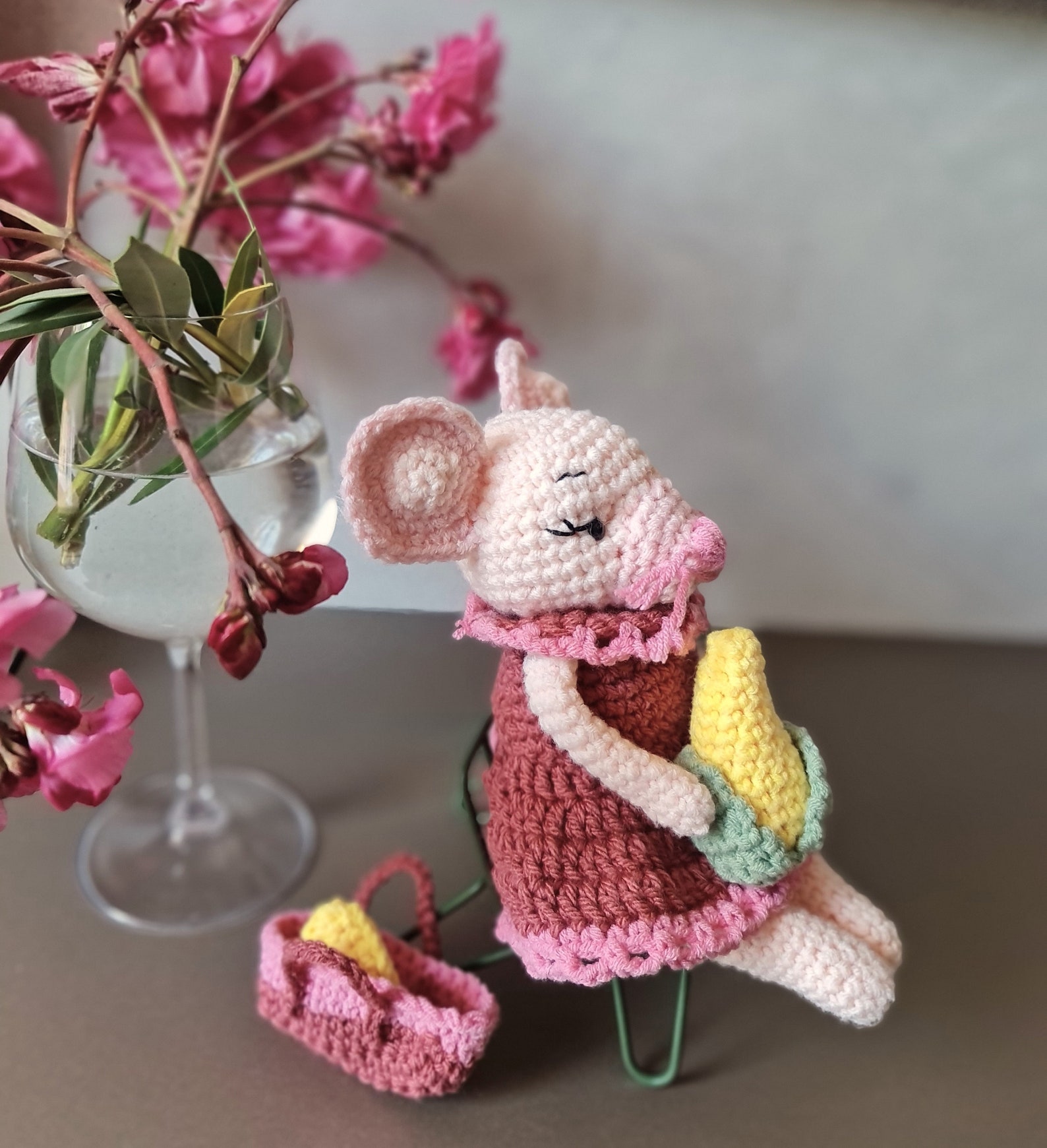 Mouse Amigurumi Crochet Pattern Mice Toy PDF Tutorial in Italian and ...