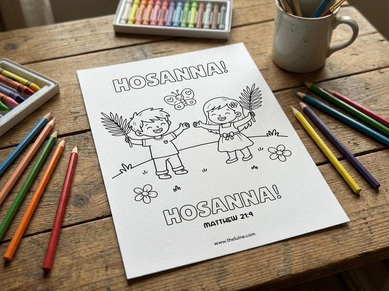 Christian Easter Coloring Pages for Kids | Bible Verse Printables ...
