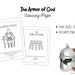 Armor of God Coloring Pages for Kids Bible Verse Worksheets Printable ...