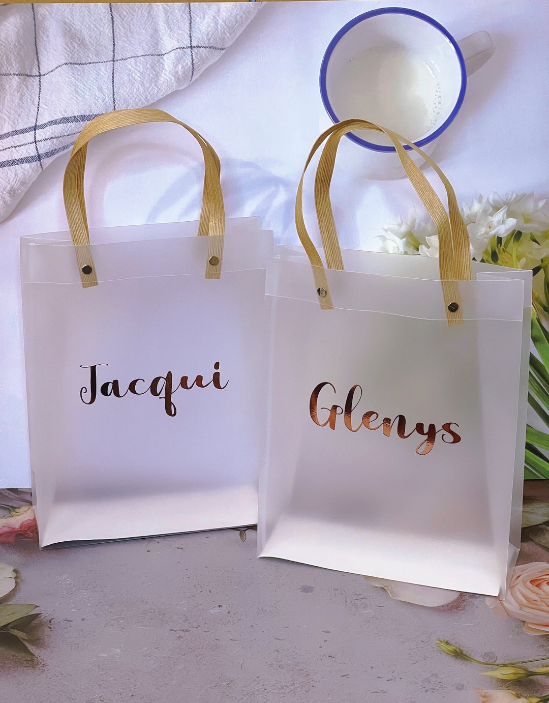 Personalized PVC Gift Bag|custom Wedding Birthday Bag|pvc Gift Pouch ...