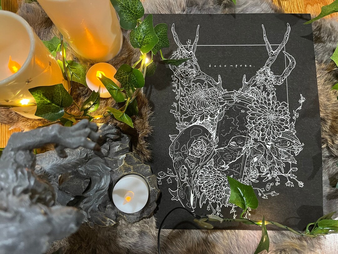 DECOMPOSE | Archival Art Print - Etsy