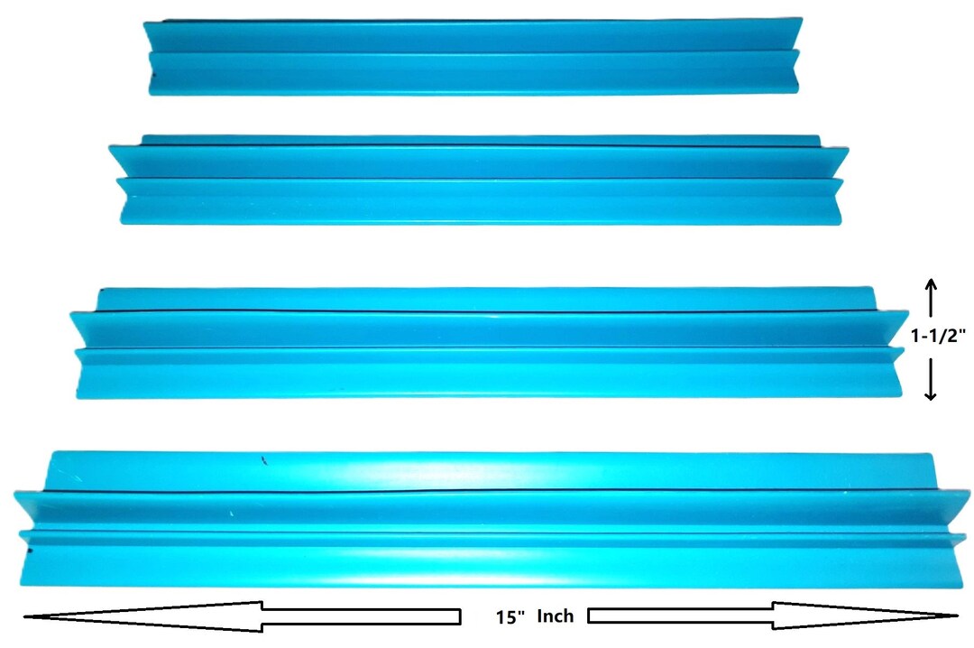 Canasta Samba Playing Card Holders 15" Inch 4 Pcs Rack Hands Free Trays ...