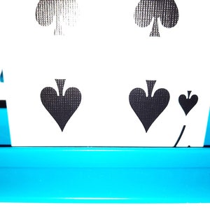 Canasta Samba Playing Card Holders 15" Inch 4 Pcs Rack Hands Free Trays ...