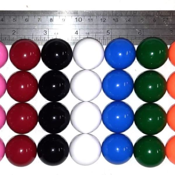 1 Inch Solid Marbles - Etsy