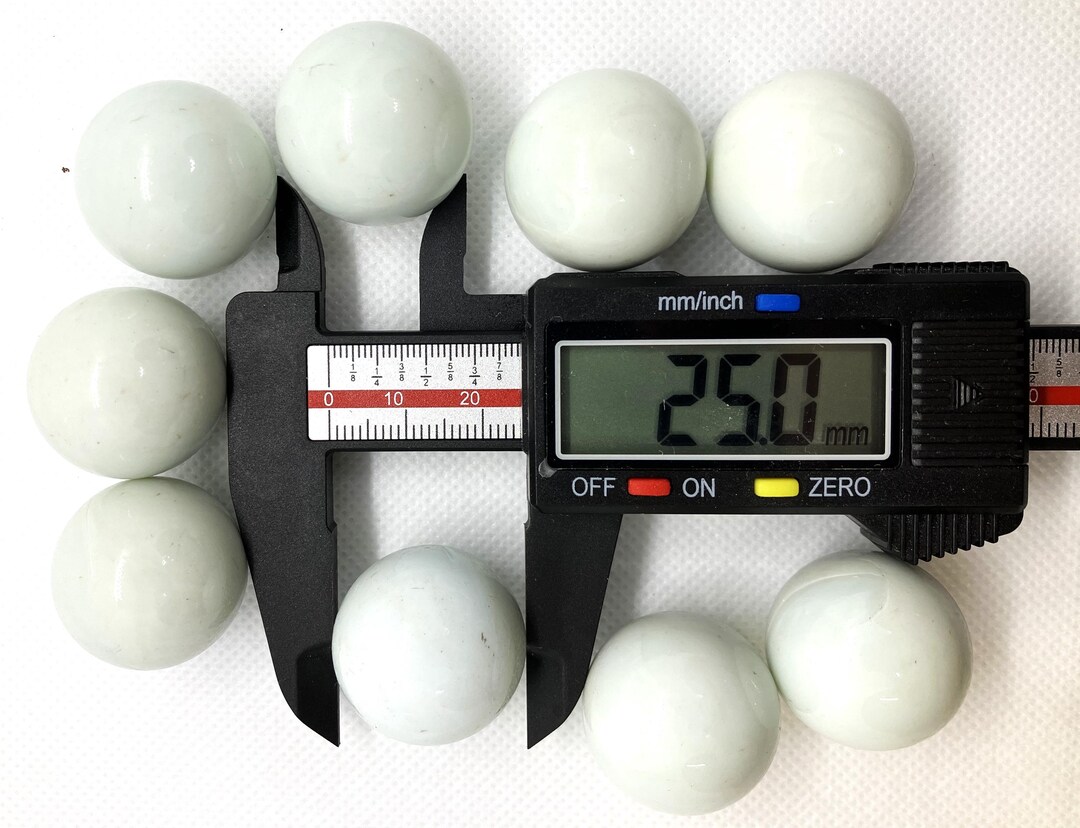 1 Inch Marbles 1" 30 Pcs WHITE 25mm White Opaque Solid Glass Marbles Total 30 Marbles - Etsy