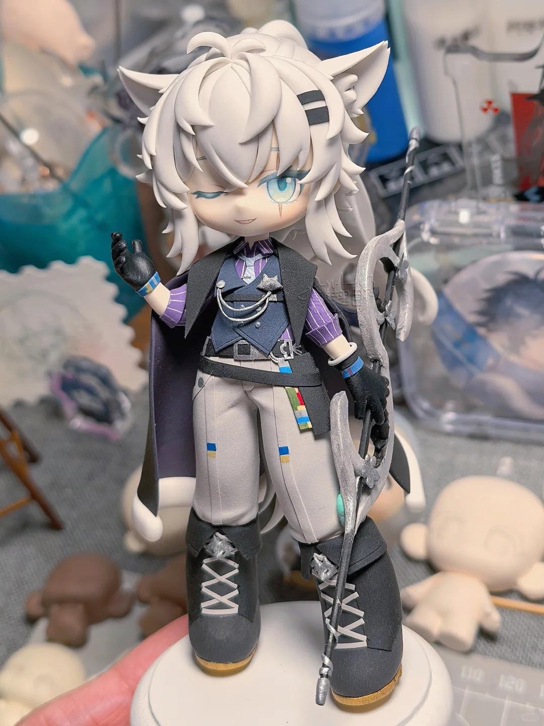 Custom Chibi Figure Commission: Clay Handmade From Custom Games, Anime ...
