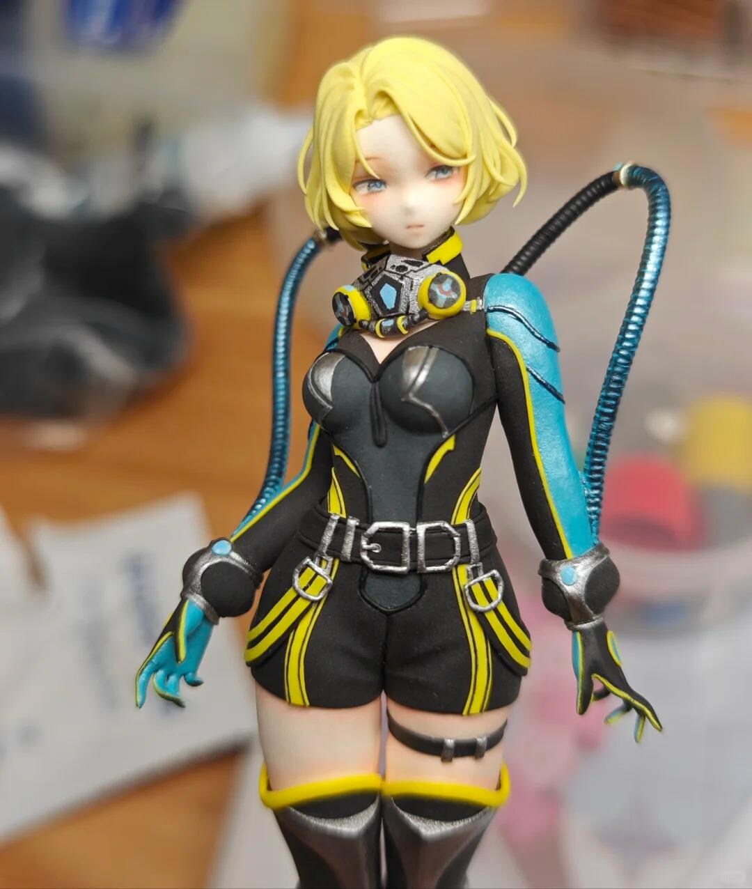 SCALE - Air/light Clay Figure Commission – Vtuber OC to Custom Games ...