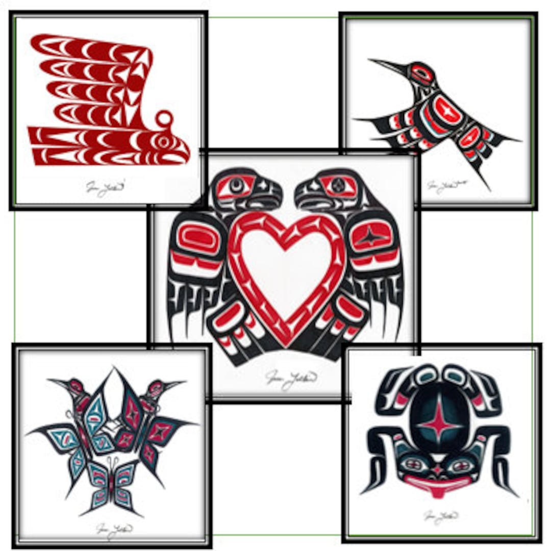 Jason Laclair Pacific Northwest Indigenous Artist Coasters. This Line ...
