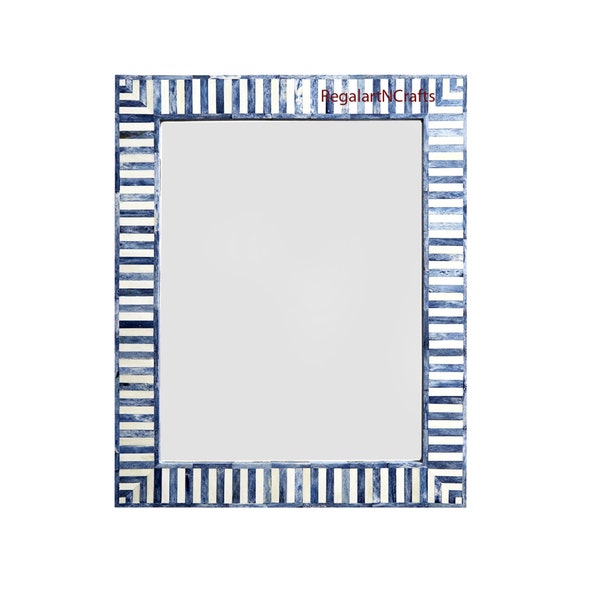 Bone Inlay Mirror - Etsy